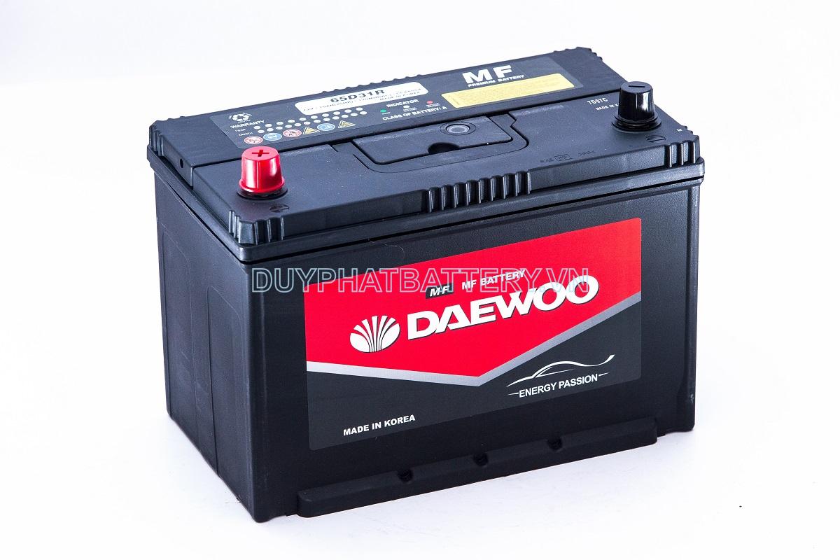 Bình ắc quy DAEWOO 65D31R 12V 70AH CCA 600A