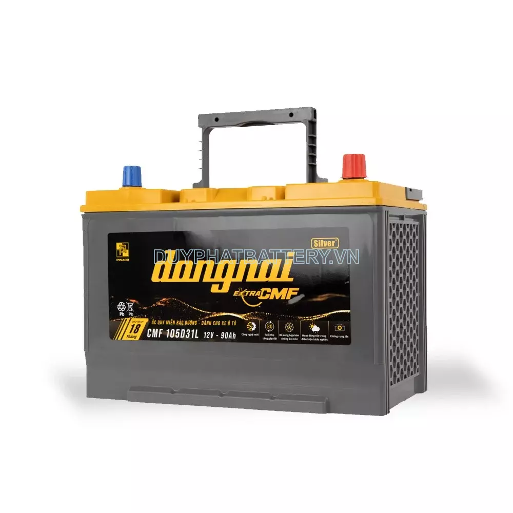 Bình ắc quy ĐỒNG NAI EXTRA CMF 105D31L (12V-90Ah)