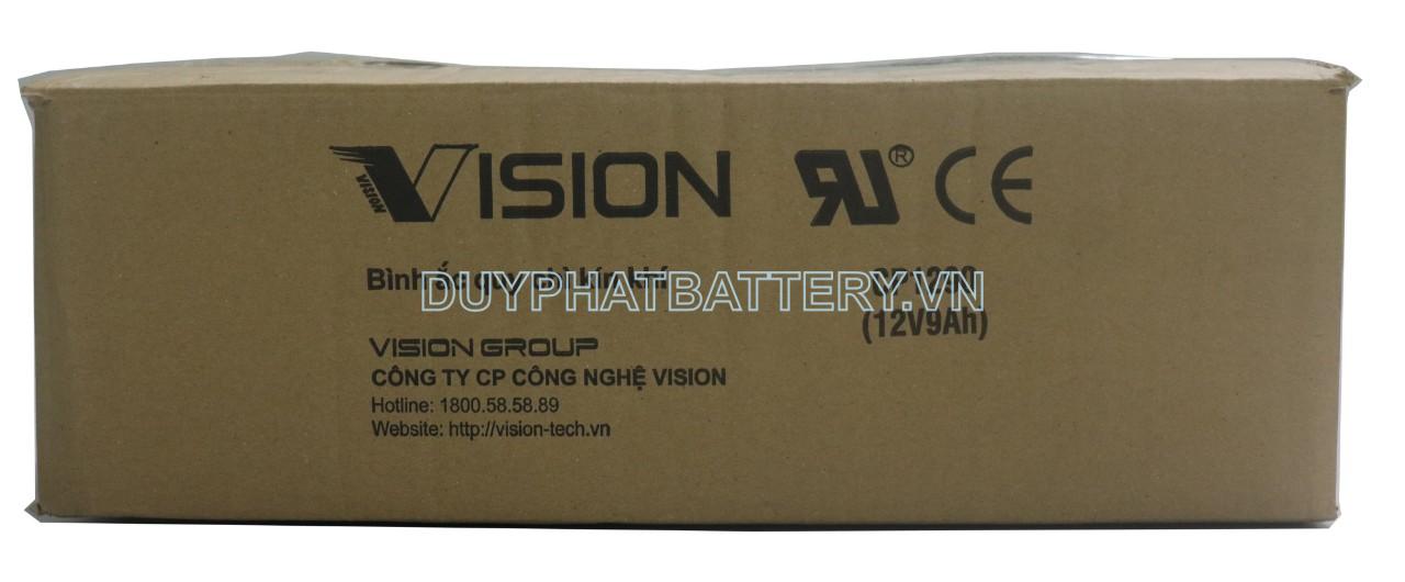 Bình ắc quy Vision CP1290 (12V-9AH) Chính hãng giá tốt