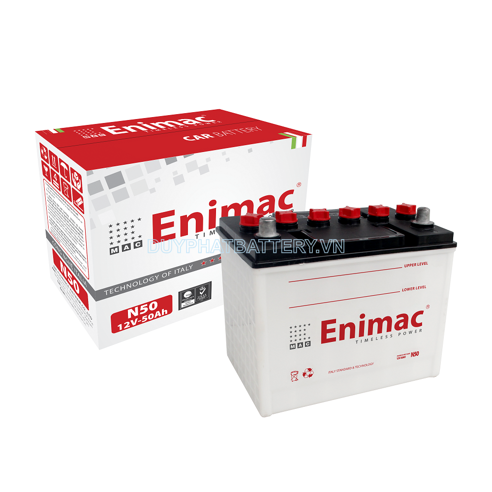 Bình ắc quy ENIMAC N50L 12V 50Ah