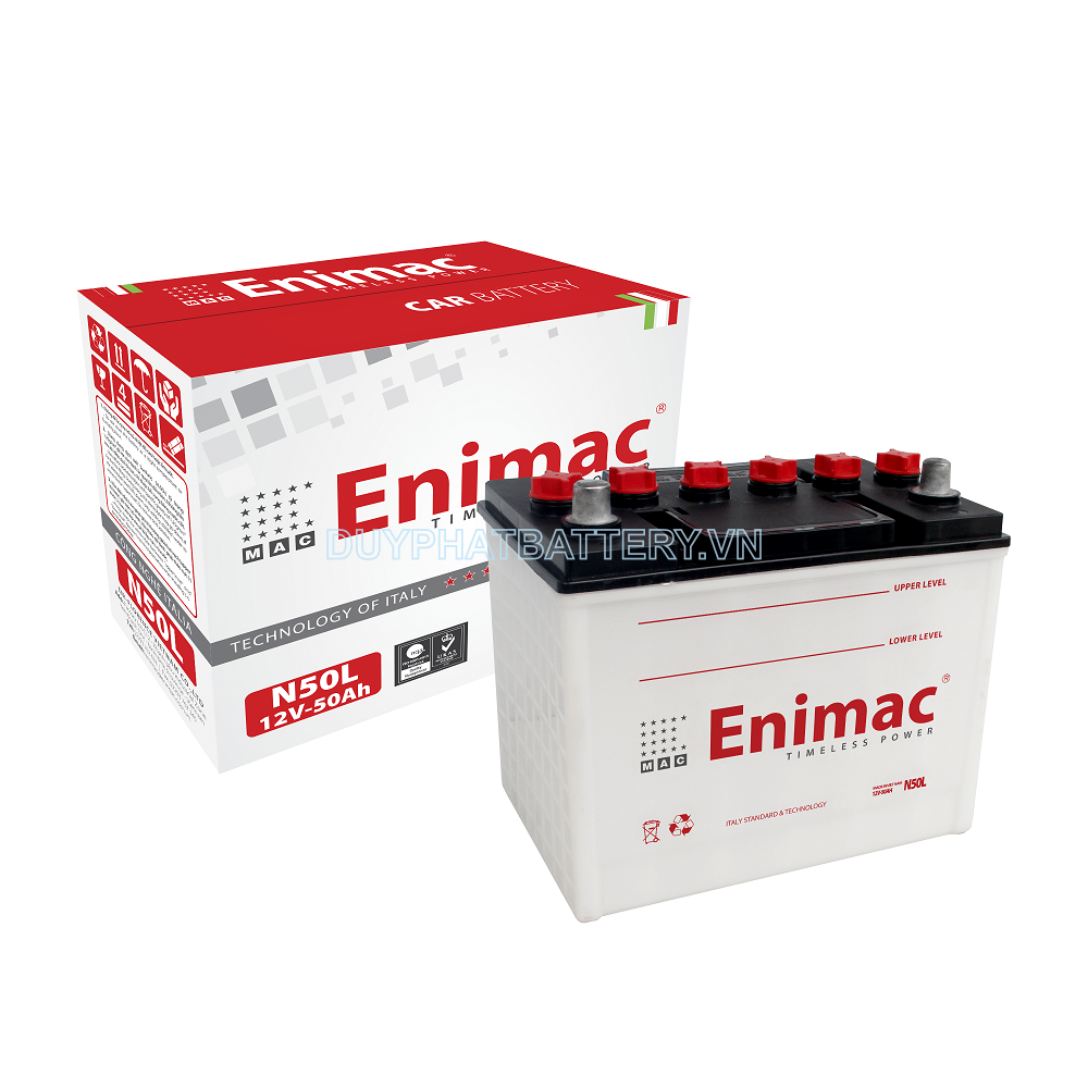 Bình ắc quy ENIMAC N50L 12V 50Ah