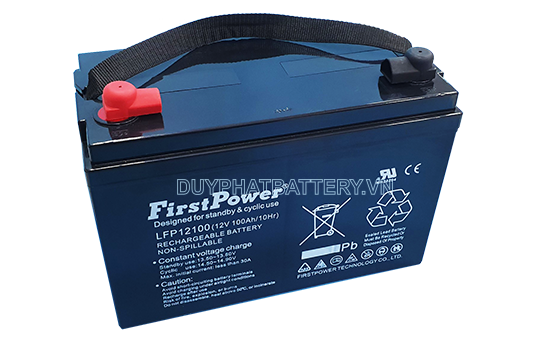 Bình ắc quy FIRSTPOWER LFP12100 12V 100Ah