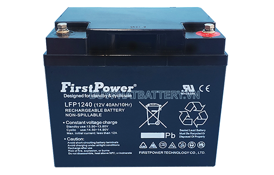 Bình ắc quy FIRSTPOWER LFP1240 12V 40Ah