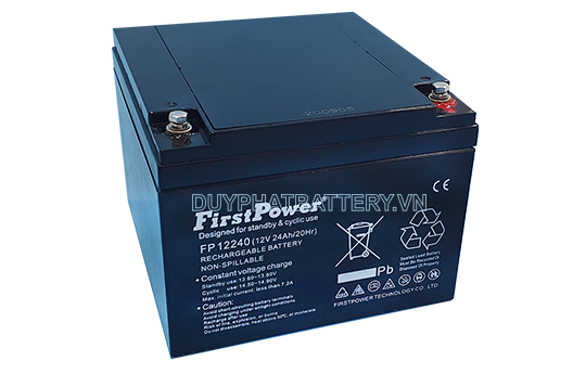 Bình ắc quy FIRSTPOWER FP12240 12V 24Ah