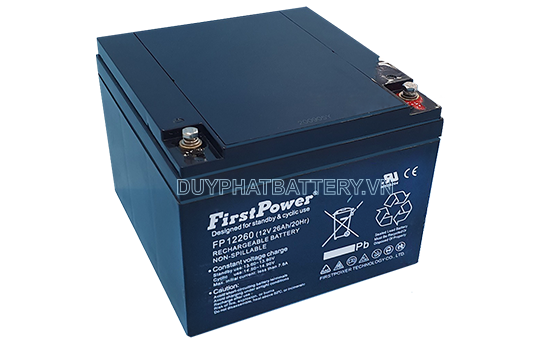 Bình ắc quy FIRSTPOWER FP12260 12V 26Ah