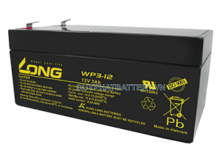 Bình ắc quy LONG 12V-3AH, LONG WP3-12, F1