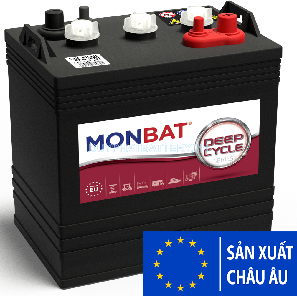Bình ắc quy MONBAT 6VUS DC-240 (6V-240Ah)