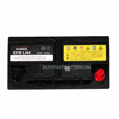 Bình ắc quy Platinum EFB LN4 12V 80Ah