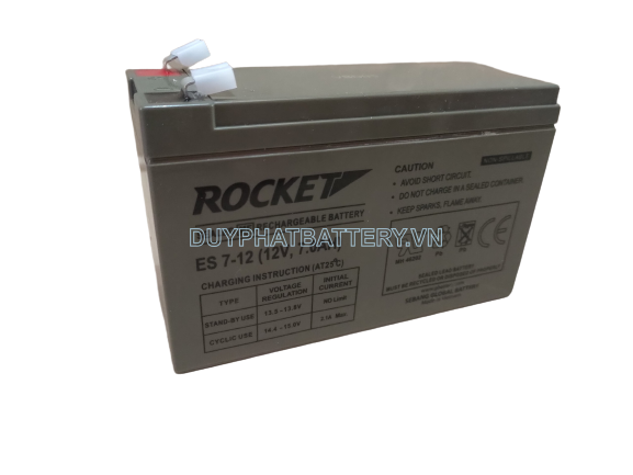 Bình ắc quy ROCKET ES7-12 12V 7AH