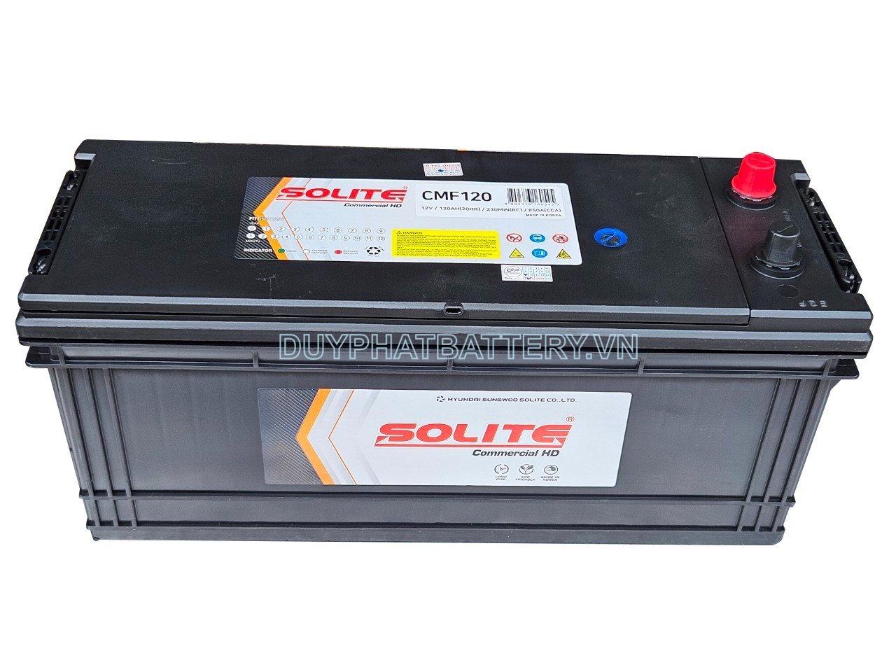 Bình ắc quy SOLITE CMFN120 12V 120Ah