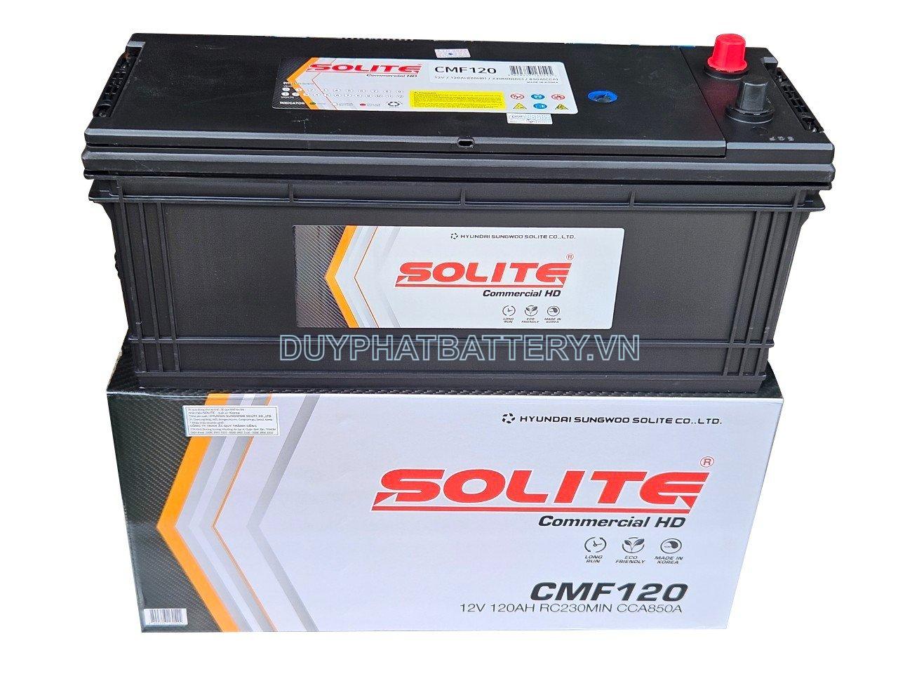 Bình ắc quy SOLITE CMFN120 12V 120Ah