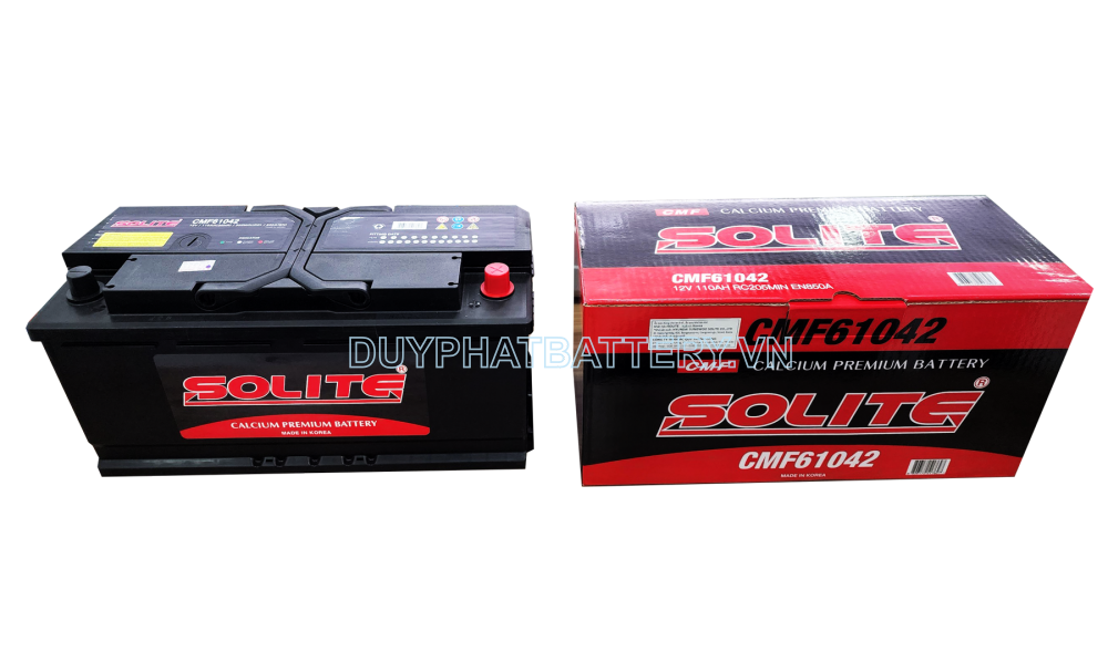 Bình ắc quy SOLITE DIN 61042 12V 110AH