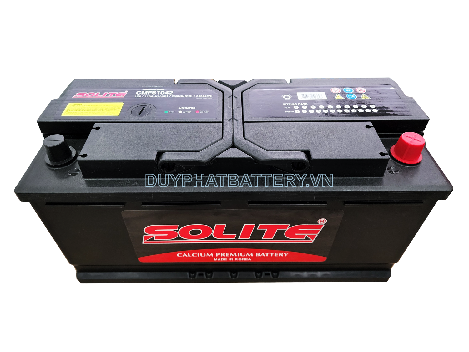 Bình ắc quy SOLITE DIN 61042 12V 110AH