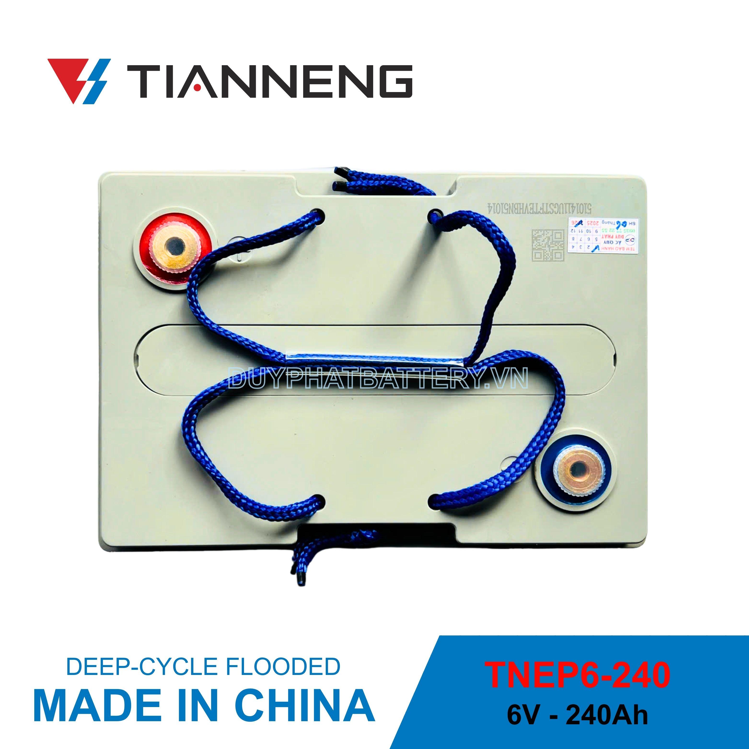 Bình ắc quy TIANNENG TNEP6-240 6V 240Ah