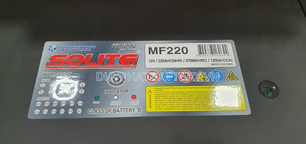 Bình ắc quy SOLITE CMF220 12V 220Ah