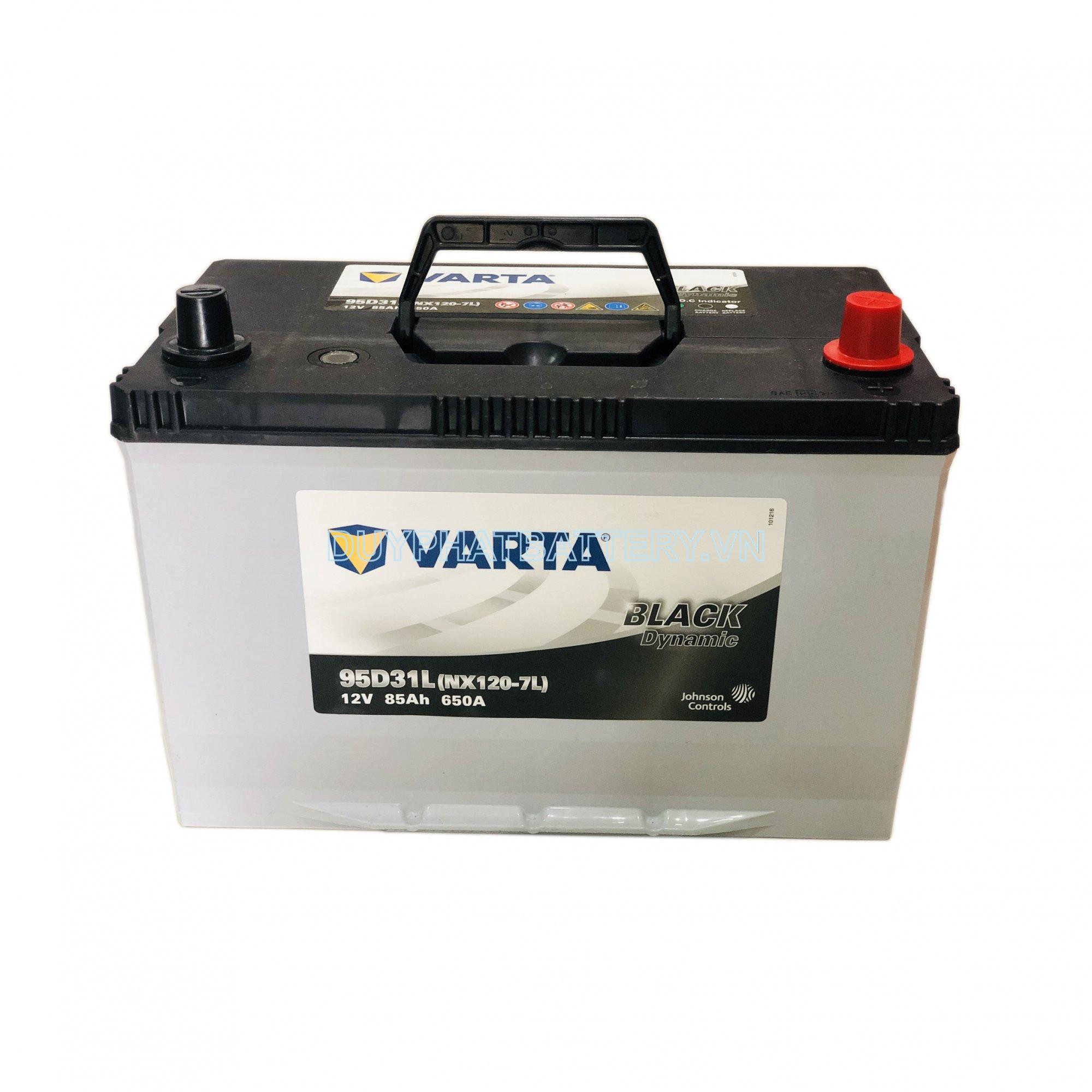 Bình ắc quy VARTA 95D31R 12V 85AH CCA 650A